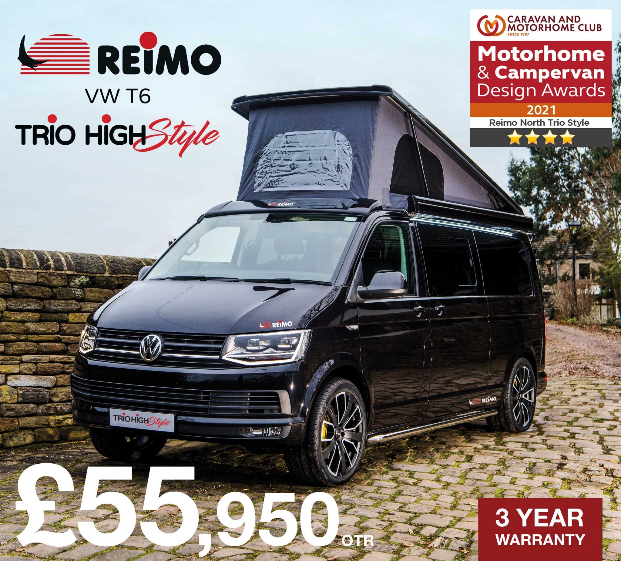 The North’s only supplier of Reimo Volkswagen Campervans